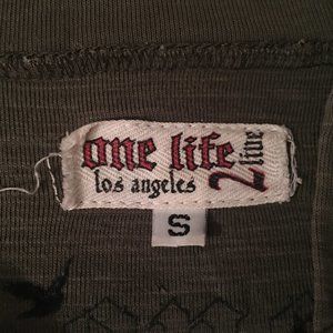 One Life 2 Live Los Angeles | Tops | Womenssmallzip Up Hoodiesweater ...